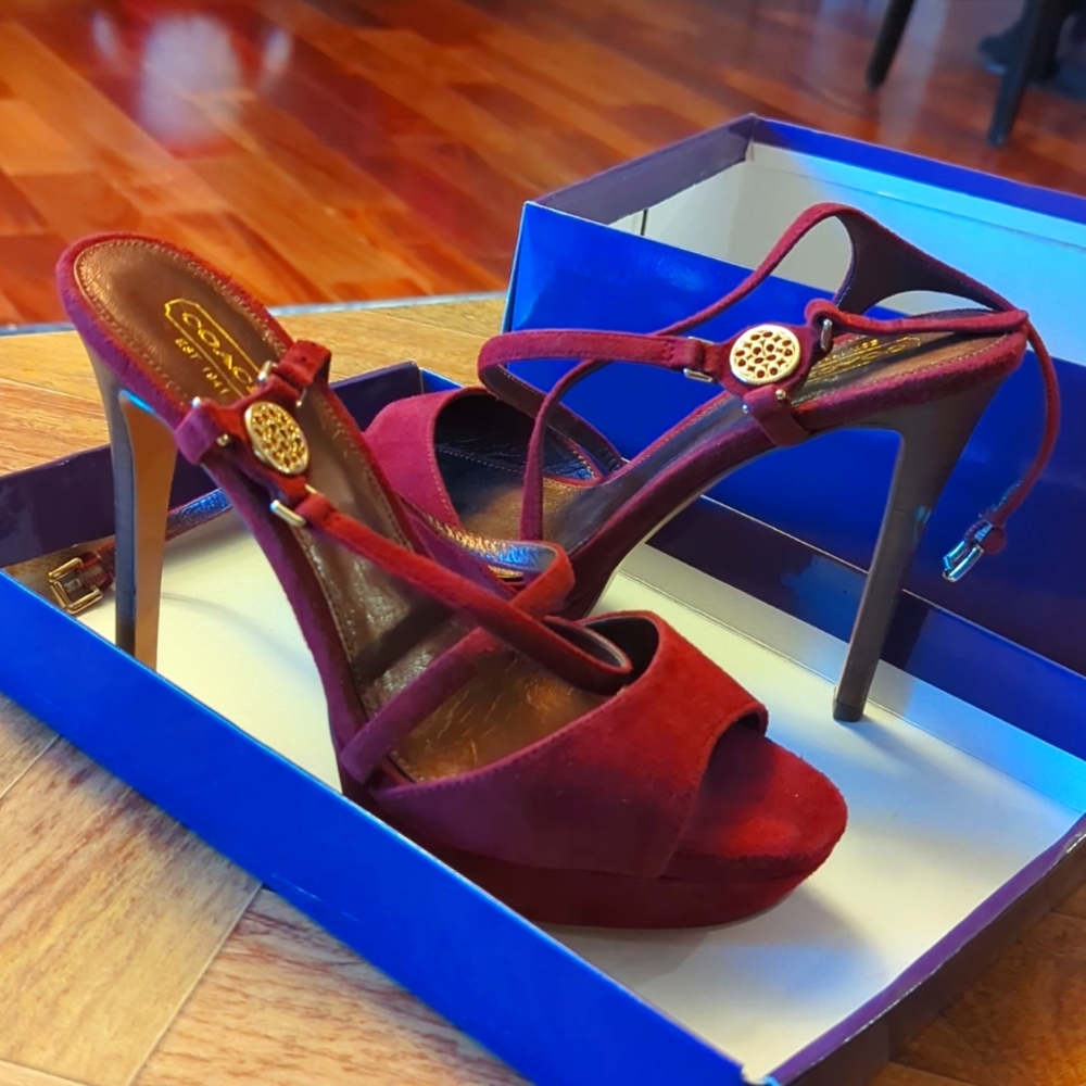 Coach Platform Heels - Gem